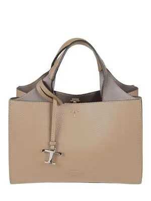 TOD'S Top Handle Bag - Biscuit