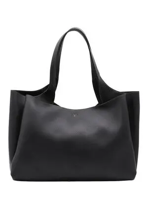 TOD'S Leather Shoulder Bag - Black