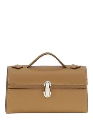 Savette Leather Shoulder Bag - Brown
