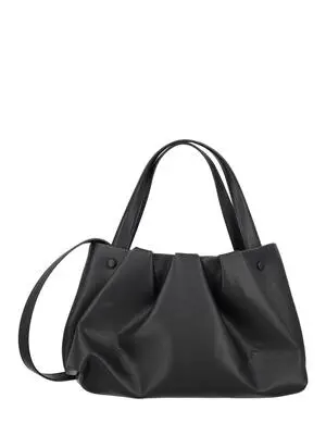 THEMOIRE Leather Shoulder Bag - Black