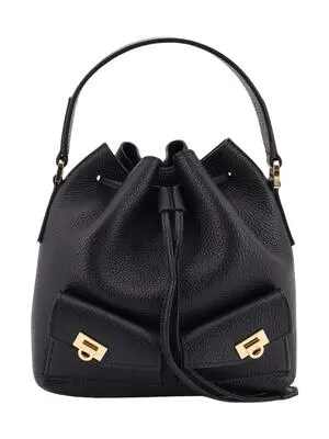 FERRAGAMO Bucket Bag - Black