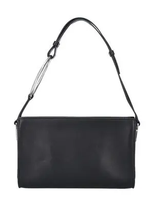 DONDUP Genuine Calf Leather Handbag - Black