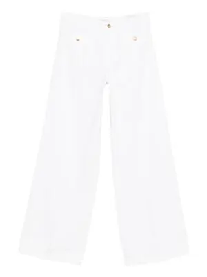 Tommy Hilfiger Wide Leg Jeans - White