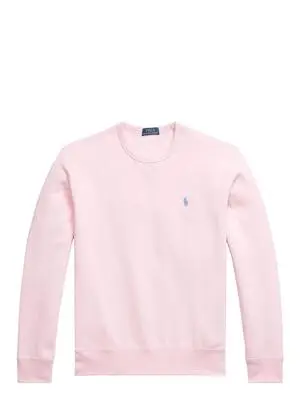 Ralph Lauren RALPH LAUREN Lightweight Cotton-Blend Crew Neck Sweater Pink