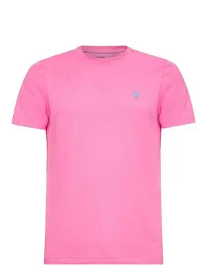 Ralph Lauren Ralph Lauren Classic Cotton Crewneck T-Shirt Pink