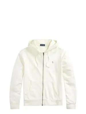 Ralph Lauren Classic Cotton Zip-up Hoodie - Beige
