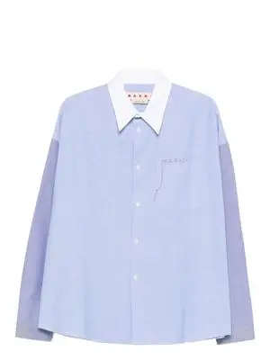MARNI Marni Men's Oversized Button-Up Shirt With Contrast Collar