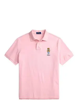 Ralph Lauren Bear Graphic Polo Shirt - Pink