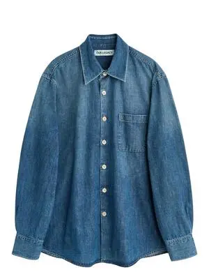 Our Legacy Mini Essential Shirt For - Navy