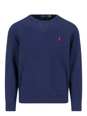 Polo Ralph Lauren Cotton-polyester Crew Neck Sweater - Blue