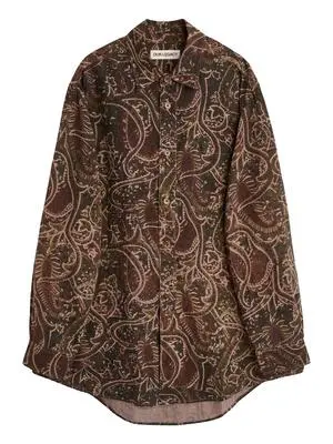Our Legacy Our Legacy Button-Fastening Snake Print Long Sleeve Shirt Multicolor