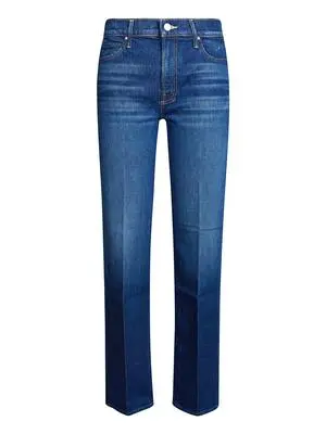 MOTHER Kick It Jeans In Medium Wash - Denim