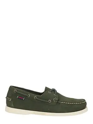 SEBAGO Suede Boat Shoes - Green
