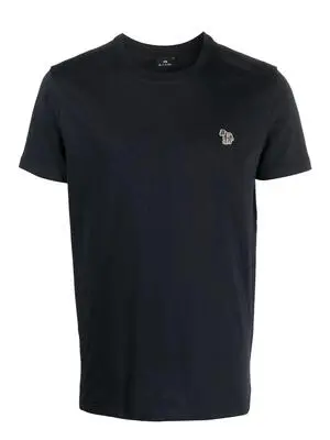 Paul Smith Signature Zebra Motif T-shirt - Navy