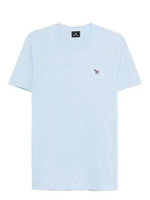 Paul Smith Paul Smith Short Sleeve Crew Neck T-Shirt Light Blue