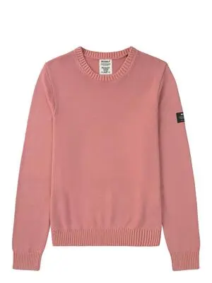 ECOALF Eco-friendly Ribbed Knit Sweater - Pink
