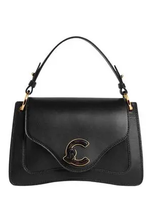 COCCINELLE C-me Calf Marb Handbag - Black
