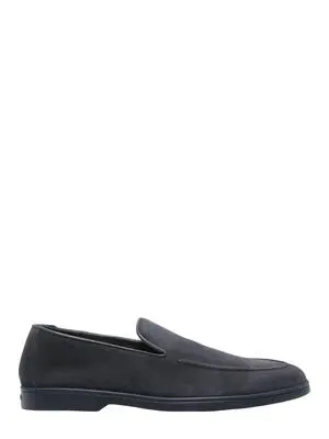 DOUCAL'S DOUCAL'S Suede Flat Loafers Navy