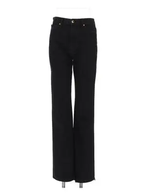 Khaite KHAITE High-Rise Flared Jeans Black