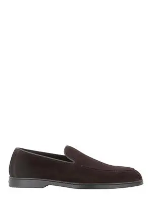 DOUCAL'S Premium Calf Leather Loafers - Brown
