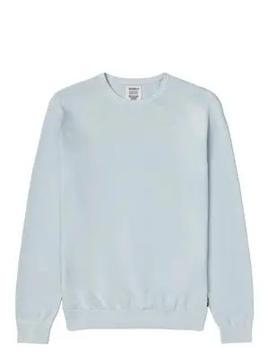 ECOALF Lightweight Organic Cotton And Linen Blend Sweater - Light Blue