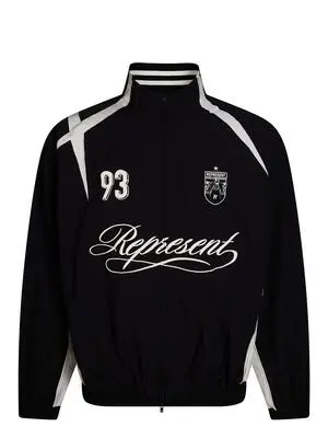REPRESENT Woven Track Jacket - Nero