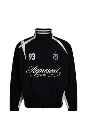REPRESENT Woven Track Jacket - Nero