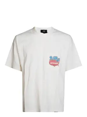 REPRESENT America Band Graphic T-shirt - Bianco