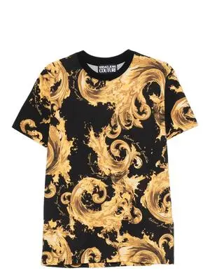 Versace Pattern T-shirt - Black