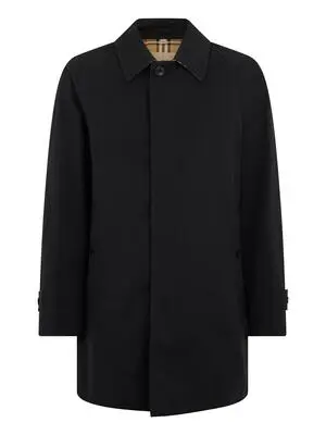 Burberry Classic Short Trench Jacket - Black