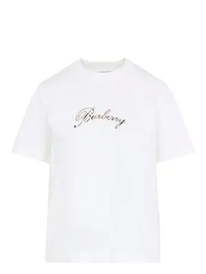 Burberry Frankie Cotton T-shirt - White