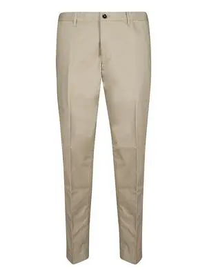 NINE:INTHE:MORNING Button Fastening Trousers With Back Pockets - Green