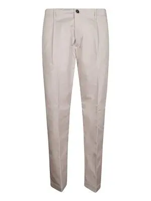 NINE:INTHE:MORNING NINE IN THE MORNING Button Fastening Trousers With Back Pockets Grey