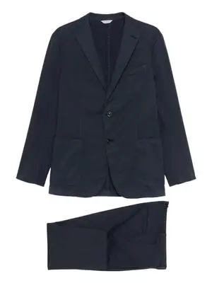 Boglioli Sophisticated Slim Fit Suit For - Navy