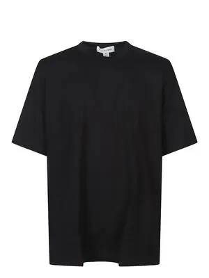 Comme Des Garçons Short Sleeve Round Neck Tee - Black