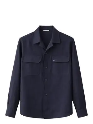Tagliatore Linen Blazer For Perfect - Navy