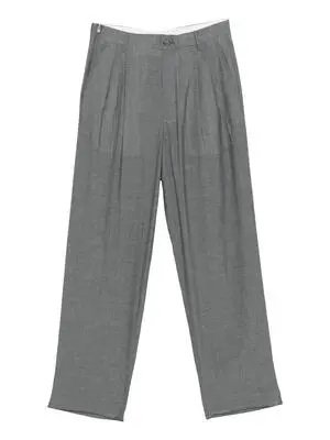 MAGLIANO Pleated Trousers With Zip Detail - Grey