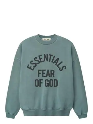 ESSENTIALS Crewneck Sweatshirt - Light Blue
