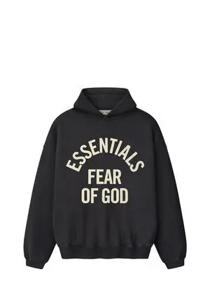 ESSENTIALS Fear Of God" Cotton Hoodie - Black