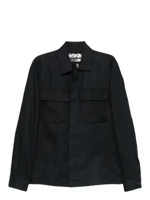 HESKIMO Classic Pocket Detail Jacket - Navy