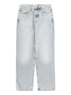 HAIKURE Straight Leg Jeans - Light Blue