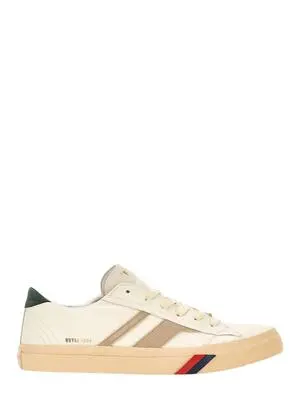 PRO-KEDS 1949 Classic Lace-up Sneakers With Striped Detail - White
