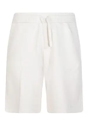 MC2 SAINT BARTH Drawstring Sweat Shorts - White