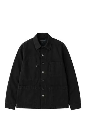Comme Des Garçons Classic Cotton Chore Jacket - Black