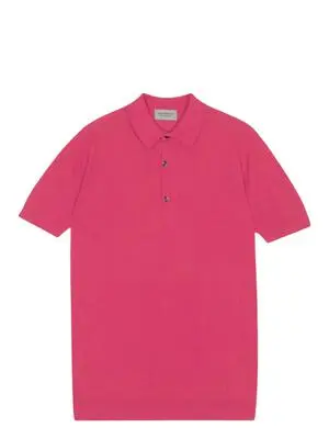 John Smedley Mini Cotton Comfort T-shirt For Him - Pink