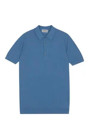 John Smedley Light Mini T-shirt For - Light Blue