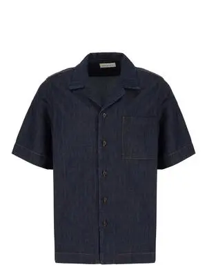 Dries Van Noten Tailored Shirt For Perfect Fit - Navy
