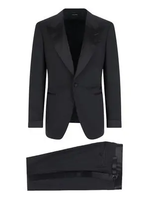 TOM FORD Two-piece Tuxedo Suit - Black