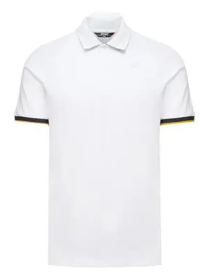 K-WAY Short Sleeve Polo Shirt - White