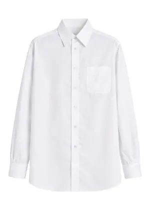 NAMACHEKO Long-sleeve Button-up Shirt - White